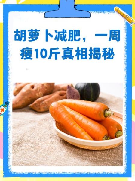 胡萝卜怎么吃减肥_胡萝卜减肥一周瘦几斤-第1张图片-山城妙识