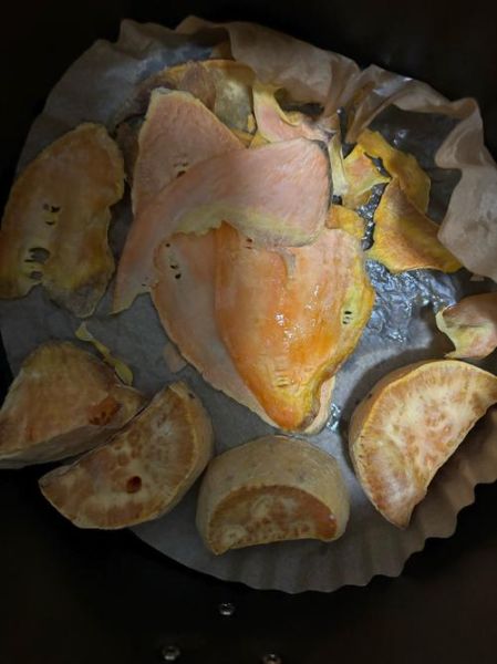 烤箱烤地瓜片的做法_地瓜片怎么做才脆-第3张图片-山城妙识