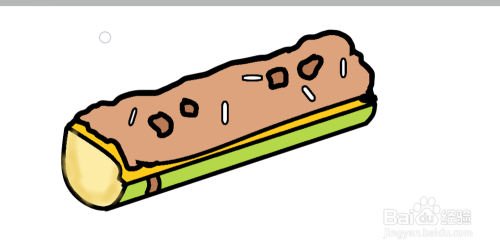 竹筒饭简笔画怎么画_竹筒饭简笔画步骤-第3张图片-山城妙识