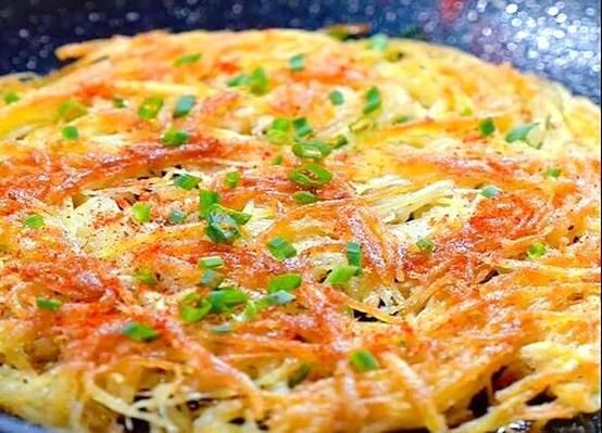 煎土豆丝饼用什么粉_怎么煎才酥脆-第1张图片-山城妙识