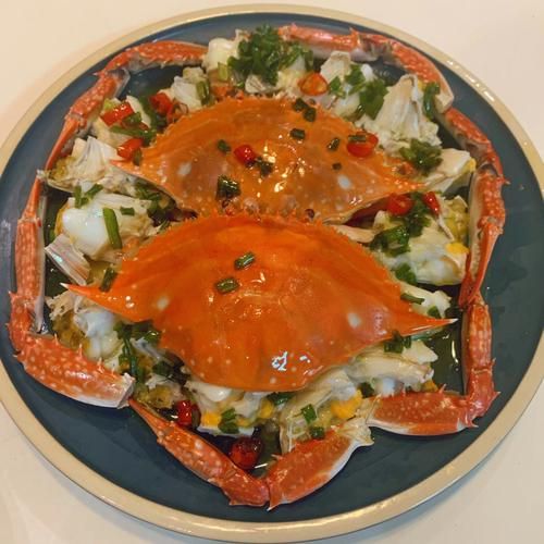 葱油梭子蟹怎么做_葱油梭子蟹蒸多久-第2张图片-山城妙识