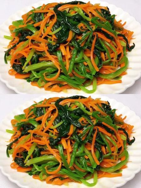 菠菜怎么炒好吃_菠菜的家常做法步骤-第2张图片-山城妙识