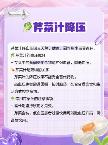 芹菜汁降血压真的有用吗_连续喝十五天效果-第1张图片-山城妙识