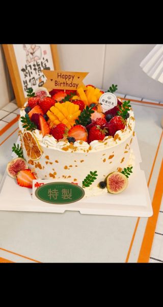 水果蛋糕图片_创意网红新款生日怎么选-第1张图片-山城妙识