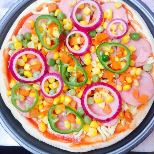 田园蔬菜披萨怎么做_披萨面团配方比例-第2张图片-山城妙识