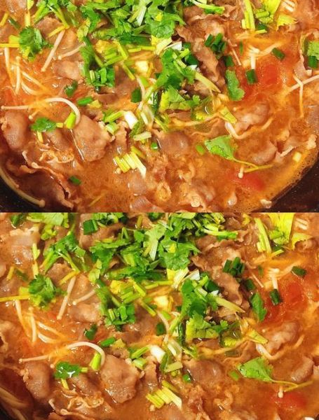 西红柿金针酸汤肥牛怎么做_酸汤肥牛热量高吗-第3张图片-山城妙识