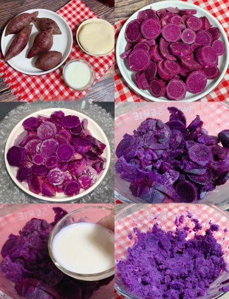 紫薯饺子皮怎么做_紫薯饺子皮视频教程-第1张图片-山城妙识