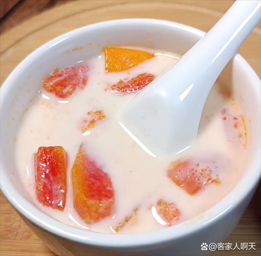 木瓜炖牛奶怎么做_木瓜炖牛奶的功效-第3张图片-山城妙识