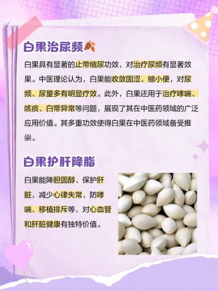 女人吃白果有什么好处_女人吃白果能美容吗-第1张图片-山城妙识