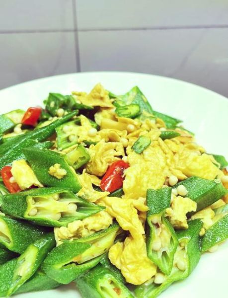 秋葵炒蛋怎么做才好吃_秋葵炒蛋的家常做法-第1张图片-山城妙识