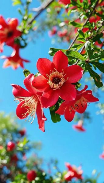 石榴花像什么_石榴花像火焰还是喇叭-第1张图片-山城妙识