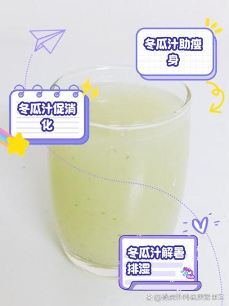 冬瓜汁怎么做_冬瓜汁减肥正确喝法-第3张图片-山城妙识