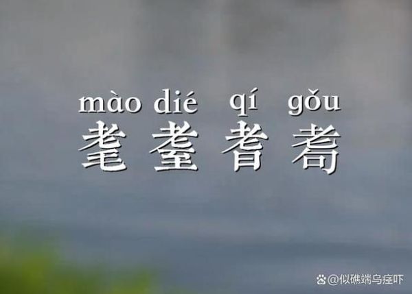 耄耋耆耈怎么读_耄耋耆耈是什么意思-第2张图片-山城妙识