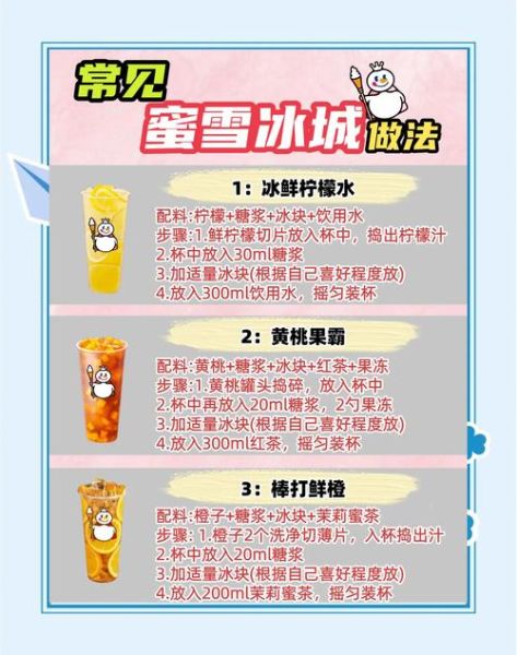 夏天冷饮怎么做_简单冷饮制作大全-第1张图片-山城妙识