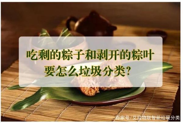 粽叶是什么垃圾_粽叶垃圾分类方法-第2张图片-山城妙识