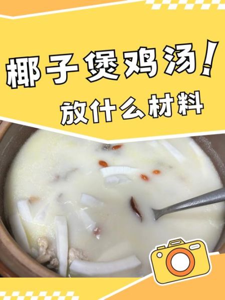 椰子煲鸡汤用什么材料_椰子煲鸡汤的做法-第2张图片-山城妙识