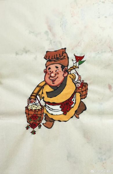 武大郎卡通形象_怎么画才有趣-第1张图片-山城妙识