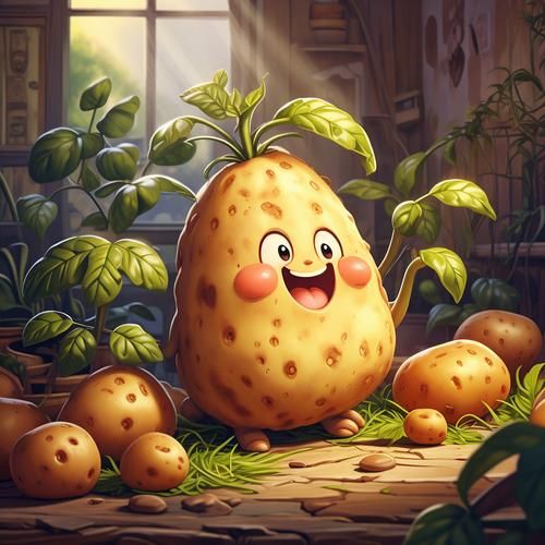 土豆图片可爱_怎么拍才萌-第1张图片-山城妙识