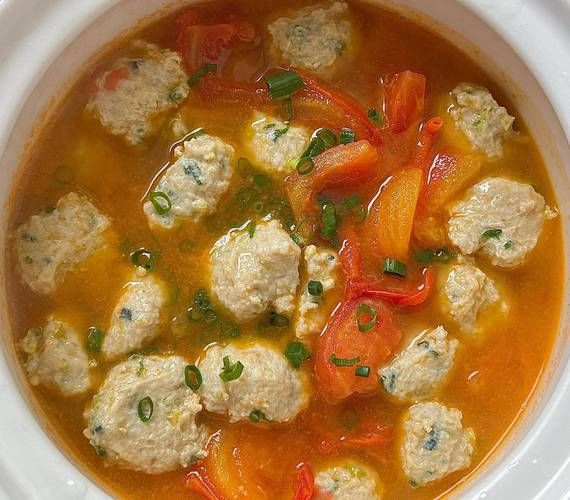 番茄肉丸子汤怎么做_番茄肉丸子汤的家常做法-第2张图片-山城妙识