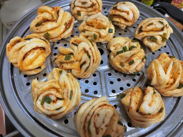 葱油花卷怎么做_花卷怎么做好吃又松软-第3张图片-山城妙识