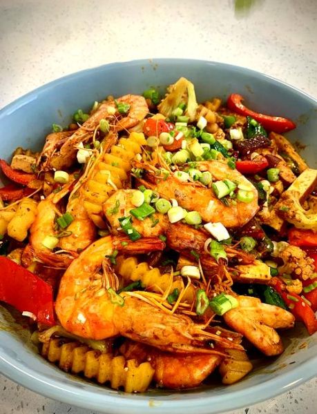 干锅虾怎么做_干锅虾的家常做法-第2张图片-山城妙识