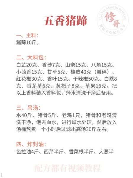 卤猪脚怎么做才入味_卤猪脚配料比例是多少-第2张图片-山城妙识