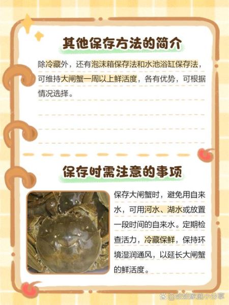 大闸蟹怎么保存才不死_冰箱-第1张图片-山城妙识