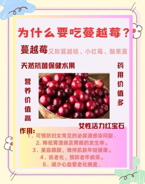 蔓越莓的功效与作用_蔓越莓的禁忌症有哪些-第3张图片-山城妙识