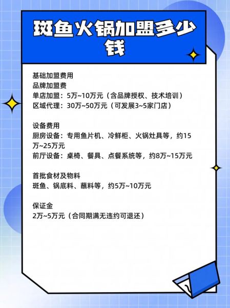 火锅鱼加盟多少钱_火锅鱼加盟费用明细-第2张图片-山城妙识