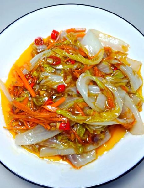 家常小白菜怎么做好吃_小白菜炒什么最下饭-第1张图片-山城妙识