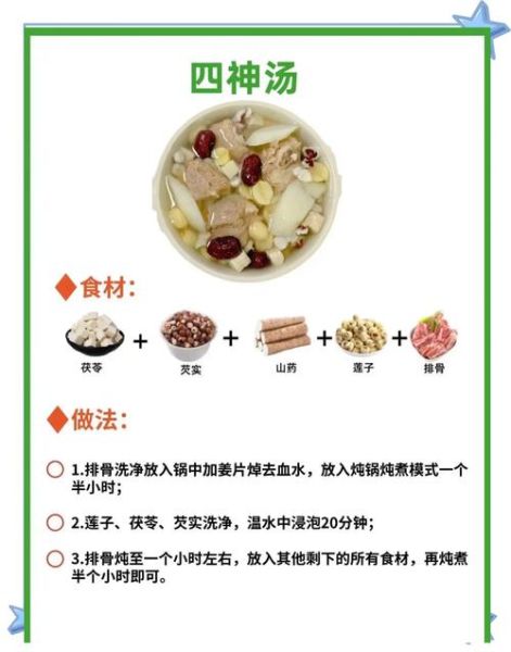 药膳汤料配方大全_适合四季的养生汤怎么做-第3张图片-山城妙识