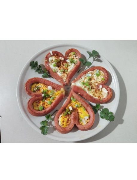 爱心火腿怎么做_火腿爱心煎蛋做法-第1张图片-山城妙识 爱心火腿怎么做_火腿爱心煎蛋做法-第1张图片-山城妙识