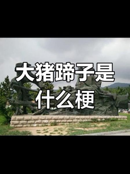 大猪蹄子是什么意思_女生说男生大猪蹄子暗示什么-第1张图片-山城妙识