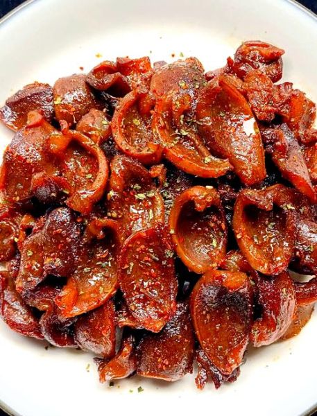 鸡胗怎么做好吃_孜然鸡胗的做法-第2张图片-山城妙识