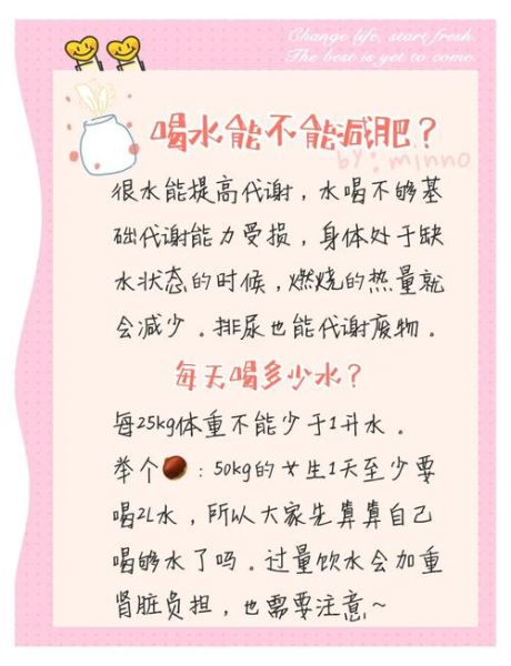 喝水减肥的正确方法_一天喝多少水能瘦-第3张图片-山城妙识 喝水减肥的正确方法_一天喝多少水能瘦-第3张图片-山城妙识