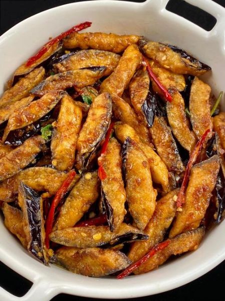 风味茄子糖酥怎么做_家常糖酥茄子做法视频-第2张图片-山城妙识