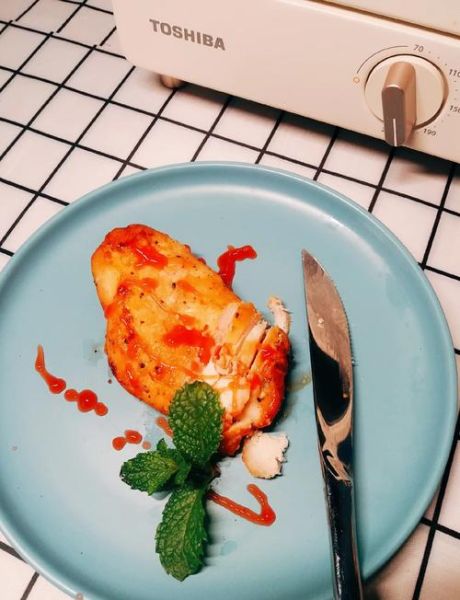 烤鸡胸肉烤箱温度和时间_鸡胸肉怎么烤不柴-第2张图片-山城妙识