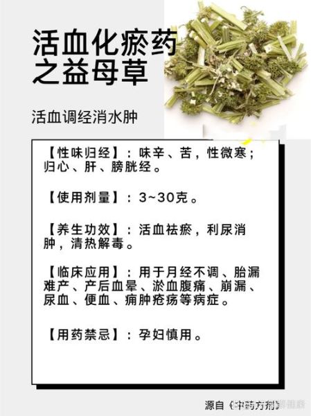 益母草的功效与作用_益母草怎么喝最有效-第3张图片-山城妙识