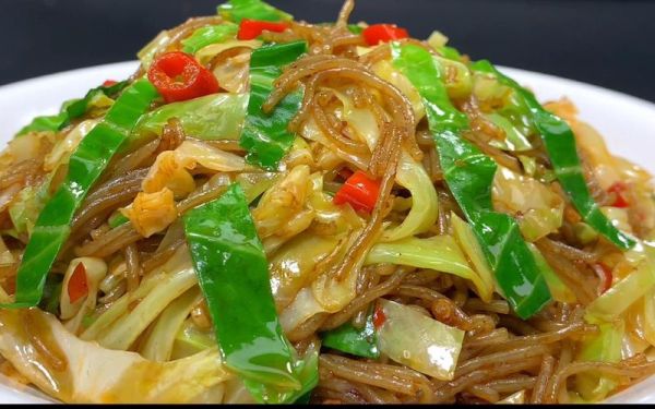 包菜粉丝怎么炒不坨_包菜粉丝热量高吗-第1张图片-山城妙识