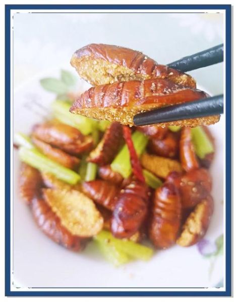 干煸蚕蛹怎么做好吃_干煸蚕蛹的做法步骤-第3张图片-山城妙识