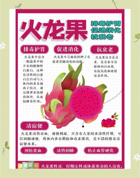 吃火龙果的功效与作用_火龙果能减肥吗-第2张图片-山城妙识 吃火龙果的功效与作用_火龙果能减肥吗-第2张图片-山城妙识