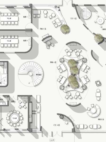 餐厅设计图片哪里找_如何打造网红餐厅空间-第3张图片-山城妙识