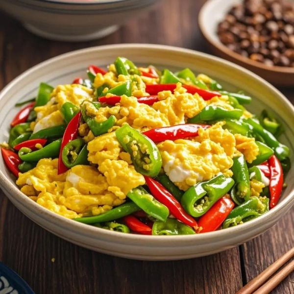 辣椒炒鸡蛋先炒什么_鸡蛋要不要先滑油-第2张图片-山城妙识