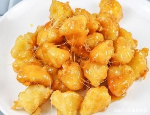 拔丝苹果不用炸的做法窍门_如何熬糖不糊锅-第3张图片-山城妙识