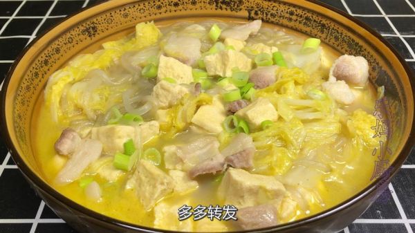 小白菜炖冻豆腐怎么做_冻豆腐需要焯水吗-第2张图片-山城妙识