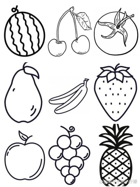 夏天水果简笔画怎么画_夏天水果简笔画有哪些-第1张图片-山城妙识