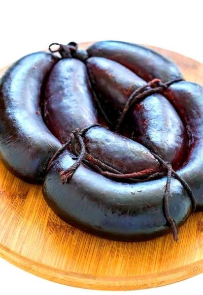 东北血肠怎么吃_东北血肠吃播做法-第1张图片-山城妙识