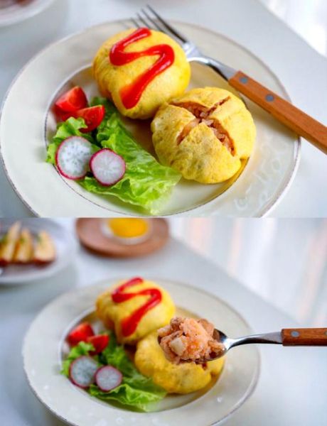 蛋包饭怎么做_蛋包饭做法视频教程-第2张图片-山城妙识