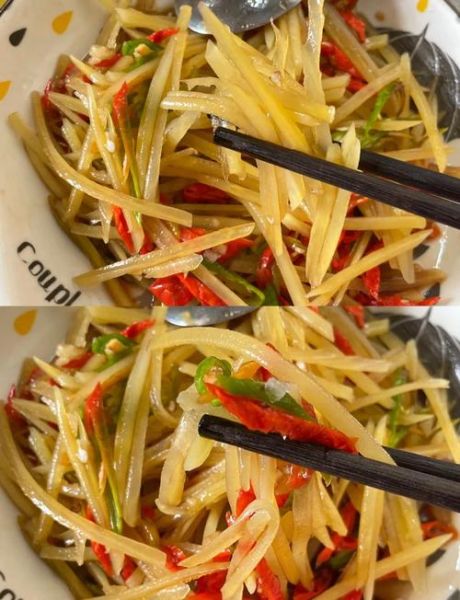 土豆丝凉拌菜怎么做_凉拌土豆丝要不要焯水-第1张图片-山城妙识 土豆丝凉拌菜怎么做_凉拌土豆丝要不要焯水-第1张图片-山城妙识