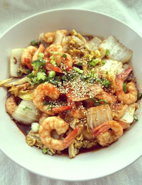 虾和什么菜一起吃最好_虾搭配蔬菜推荐-第2张图片-山城妙识